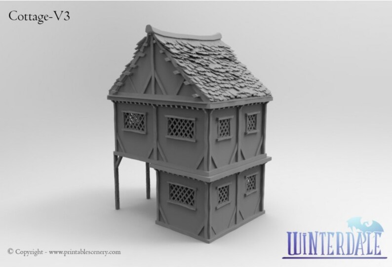 Dnd Townhouse Noble Cottage Medieval Home House Port Winterdale Village ...