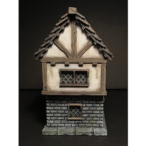 Dnd Small Village Cottage House Village Scatter Terrain Miniature RPG D ...