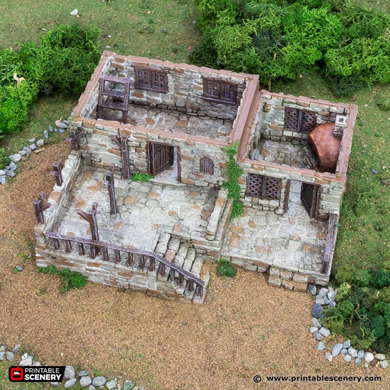 Dnd Stonestreet Bakery Cottage Medieval House Country and King Farm ...