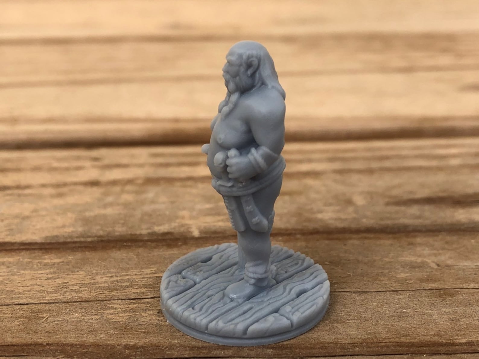 Dnd Fat Pirate 28mm Miniature Resin Tabletop Scatter Terrain | Etsy