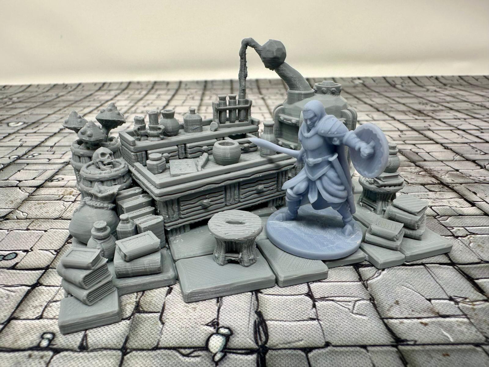 Dnd Alchemy Table Potion Maker Elixirs Poisons Necromancer Alchemist ...