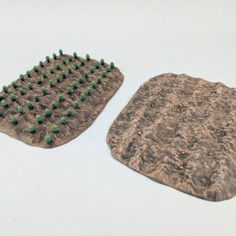 Miniature Terrain Field - Etsy