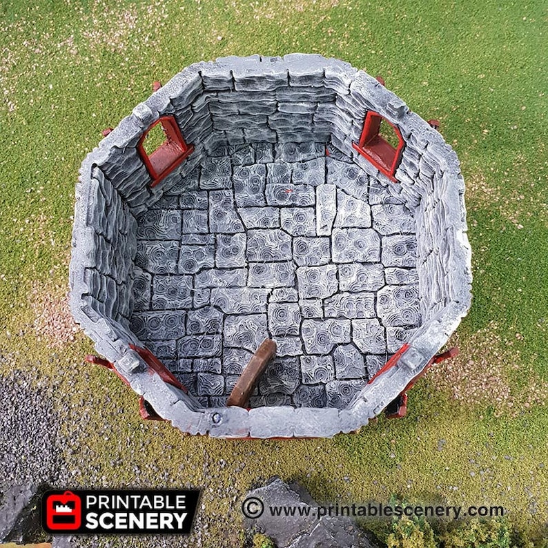 Dnd Dwarven House Dwarf Building Home Fortress Tabletop - Etsy