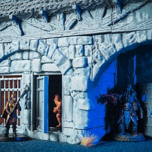 Dnd Prison Jail Cell Incarceration Building City of Tarok Village ...
