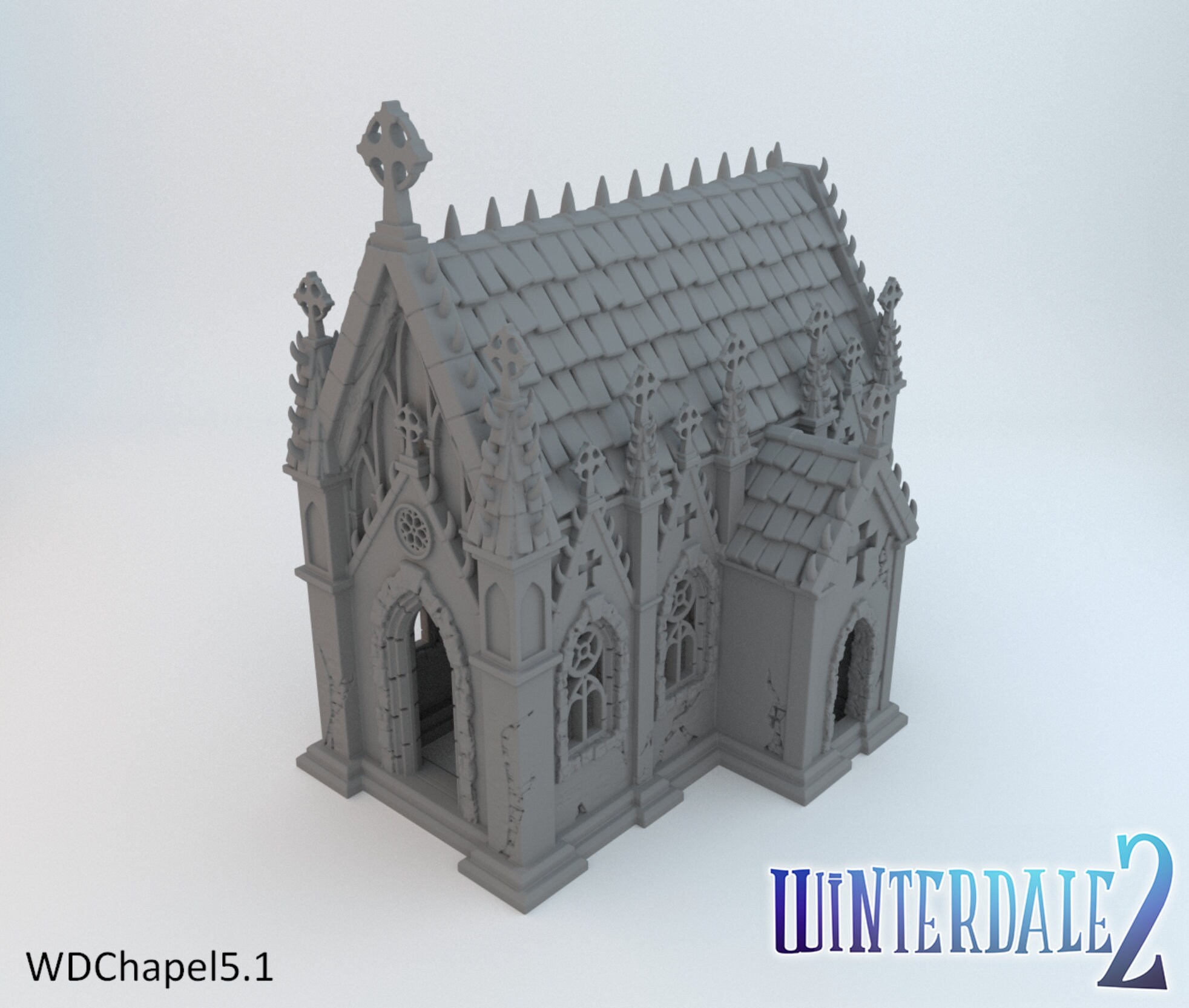 Dnd Gothic Cathedral Medieval Chapel Church Holy Place Port Winterdale ...