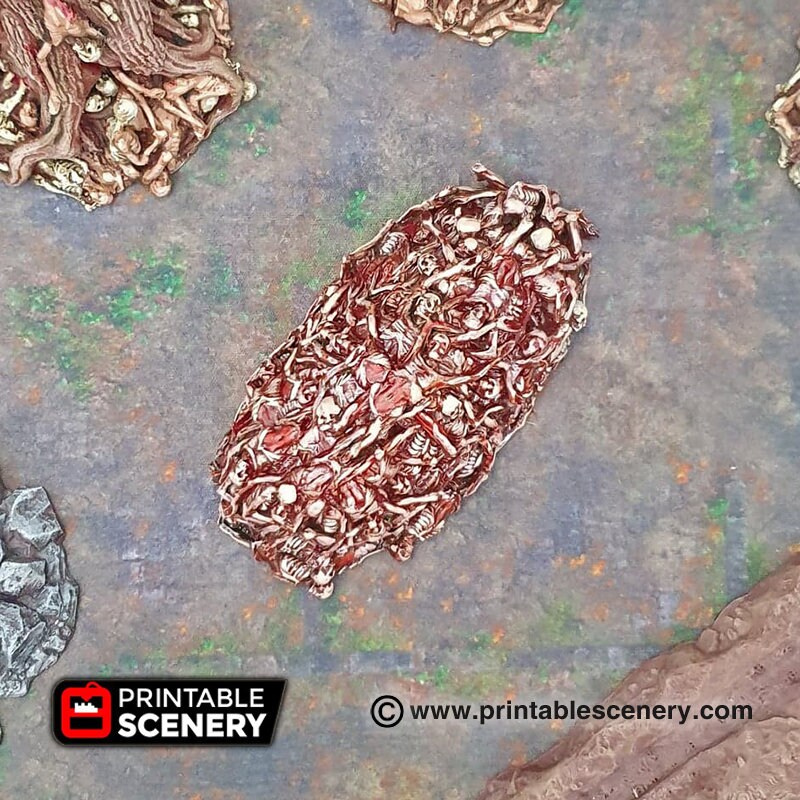 Dnd Corpse Piles Necromancer Hell Evil Boneyard Scatter Tabletop ...