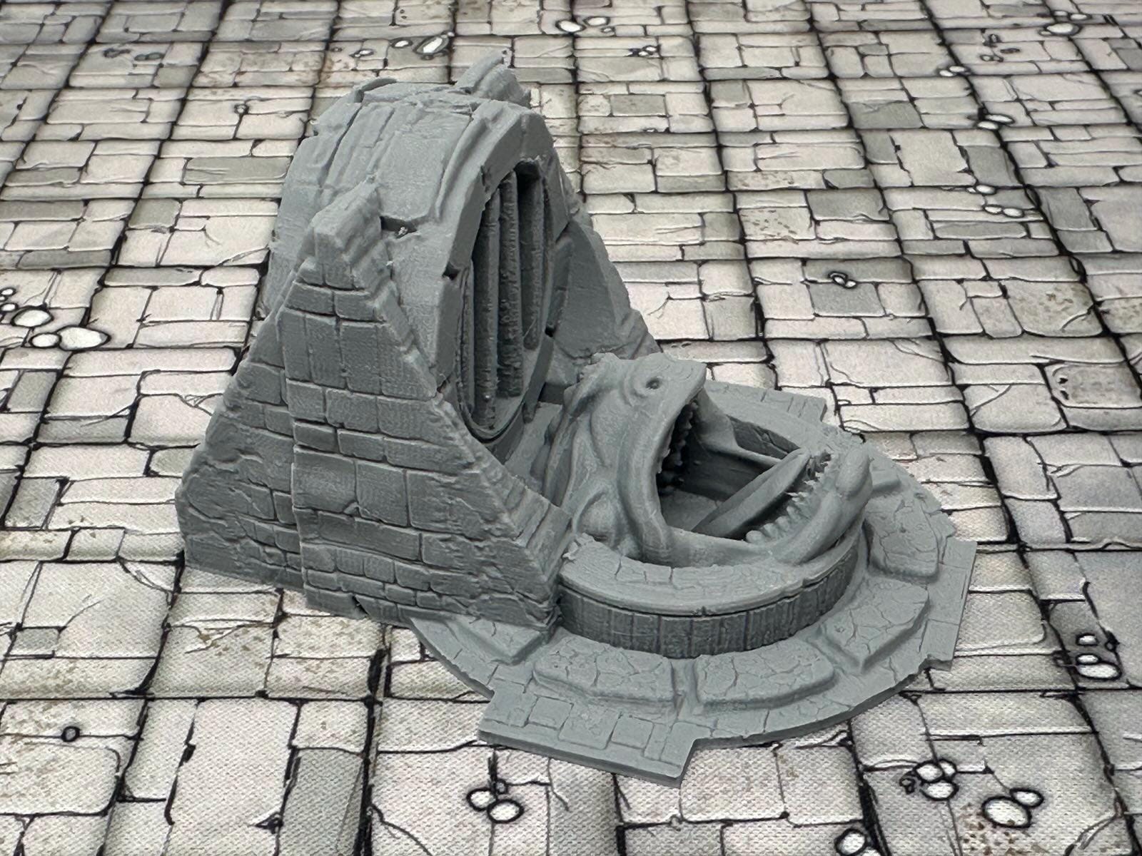 Dnd Canal Hatch Sewer Monster Creature Tunnel Trap Dungeons and Dragons ...