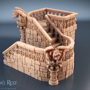 Dnd Dungeon Stairs Dragon's Rest Dungeon Room Mausoleum Castle Theme ...