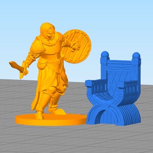 Dnd Study Desk and Chair Furniture for Library Hall House Village ...