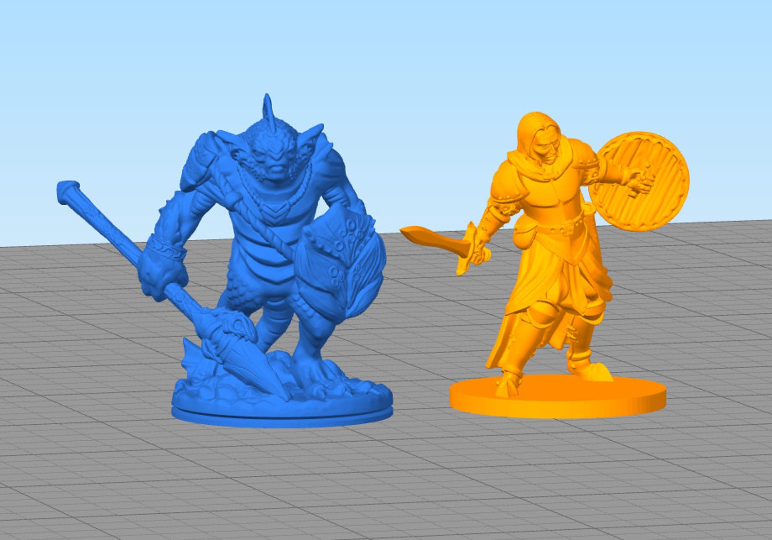 Dnd Sahuagin Deep Devil Sea Devil Sea Warrior 28mm Resin - Etsy