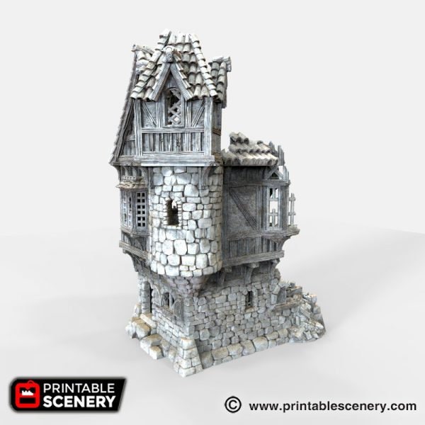 Dnd Ruined Governor's Mansion Lost Islands Port Winterdale - Etsy