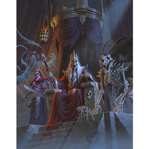 Dnd Lich Undead Throne Phylactery Cursed Undead Lord Tabletop Scatter ...