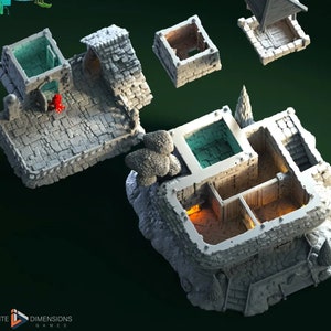 Dnd the Treasury Bank Village Torbridge Cull RPG D&D Medieval Tabletop ...