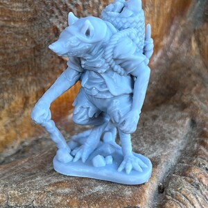Dnd Rat Gatherer Wererat Monster 28mm Miniature Wargaming Games RPG D&D ...
