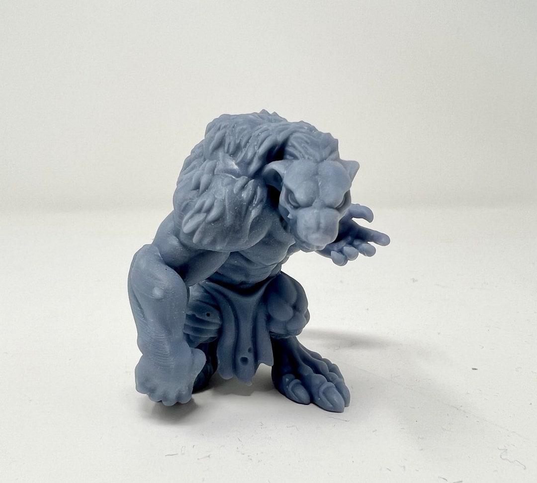 Dnd B-STOCK Rat Ogre Ratfolk Dire Rat Wererat 28mm Resin Miniature ...