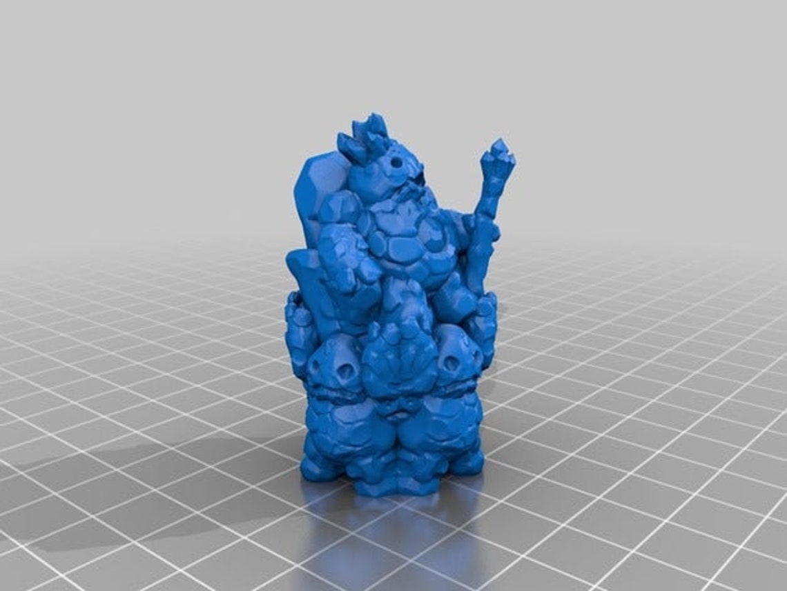 Dnd Dirt King Armies of the Earthenkind Earth Mud Elemental Stone Golem ...