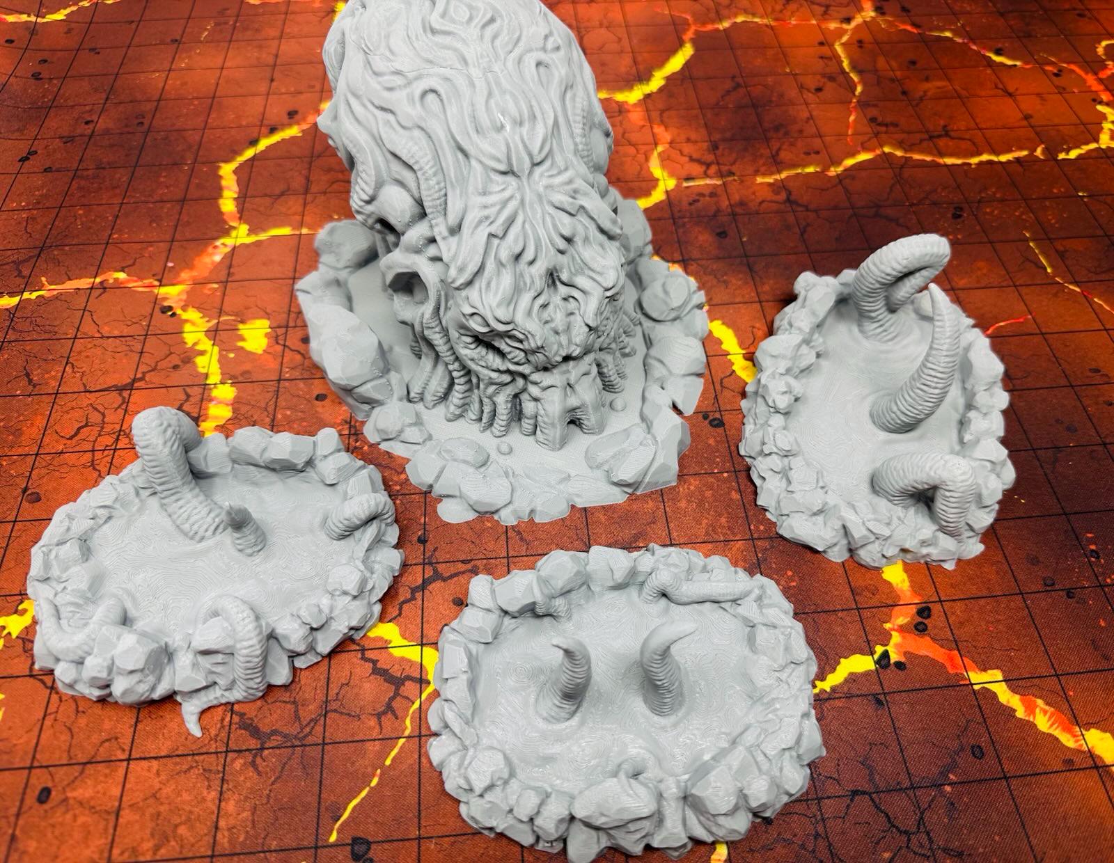 Dnd the Great Old One Creature Scatter Terrain Underdark Swamp Ancient ...