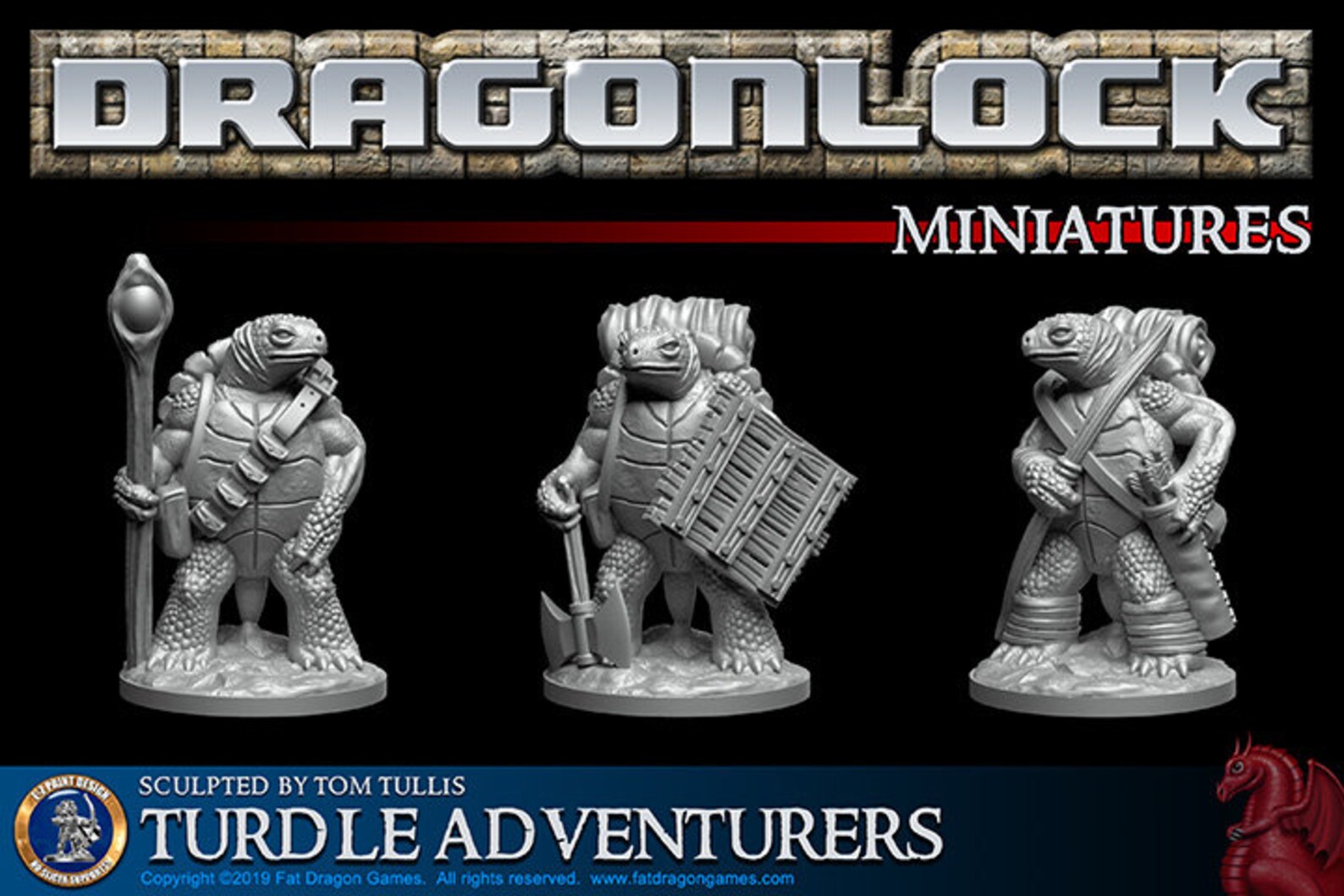 Dnd Tortle Ninja Warrior Set Tabletop Games Wargaming RPG | Etsy