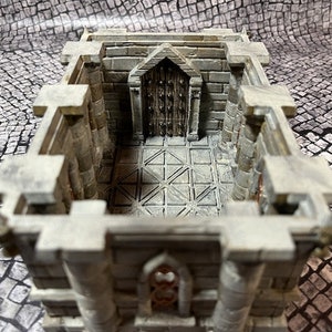 Dnd Gothic Church Chapel Cathedral 28mm Medieval French Village Scatter ...