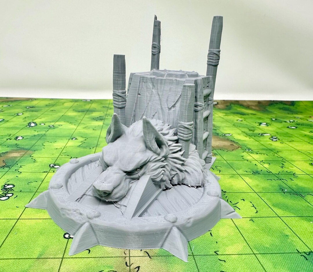 Dnd Wolf Tower Landing Guard Sentry Watchtower Dungeons and Dragons RPG ...