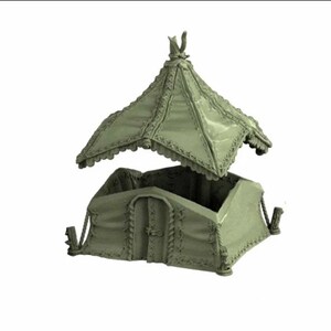 Dnd Large Tent Campsite Camp Gloaming Swamps Marshes Marshland Tabletop ...