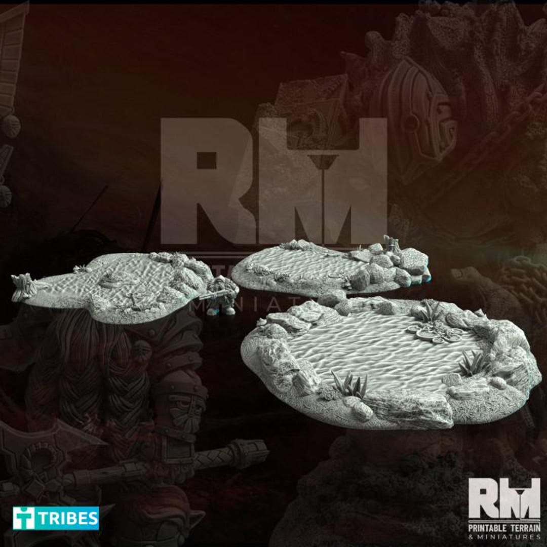 Dnd Classic Ponds Skirmish Cover Tabletop Scatter Terrain World ...
