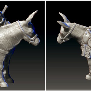 Dnd Pack Mule Donkey Traveler Animal Companion Livestock Wagon Pull ...