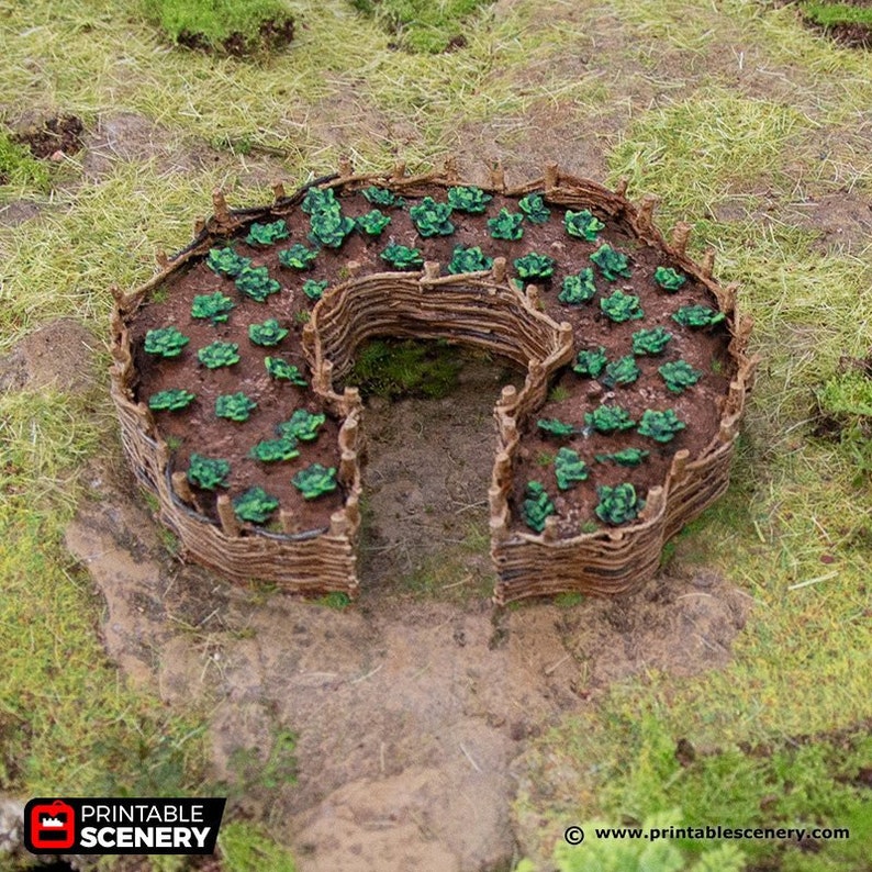 Dnd Common Vegetable Gardens Crops Hagglethorn Hollow Tabletop Scatter ...