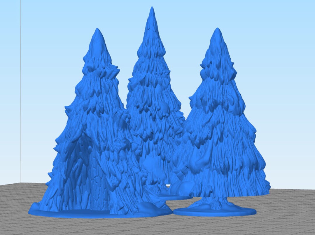 Dnd Forest Pine Trees SNOW Covered Evergreens Woodland Worldbuilding ...