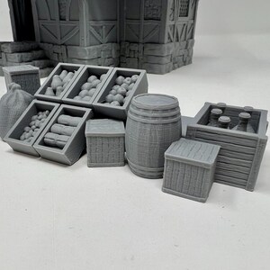 Dnd Market Stall Merchant Goods Vendor Display Vegetable Stand 28mm ...