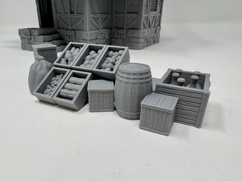 Dnd Market Stall Merchant Goods Vendor Display Vegetable Stand - Etsy