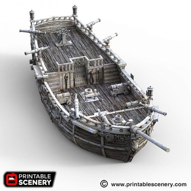 Dnd the Brig Ship Dungeons and Dragons Pirate Fleet Boat - Etsy