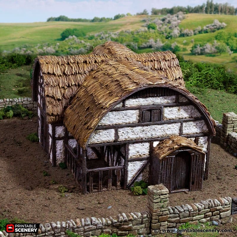 Dnd Country Stables From King and Country Village Medieval Farm ...