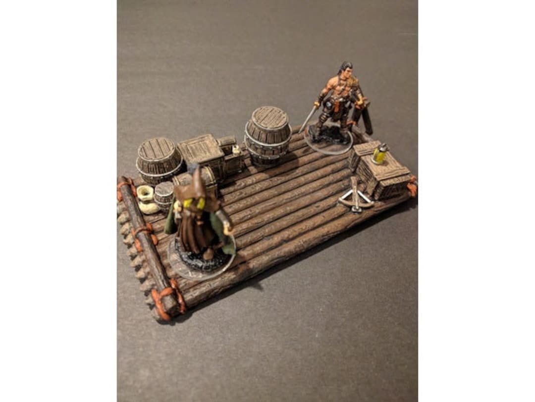 Dnd River Raft - River Travel Adventure Journey Ferry Crossing Boat ...