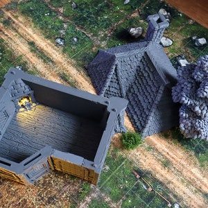 Dnd Alchemist House City of Tarok Village Medieval Scatter Terrain ...
