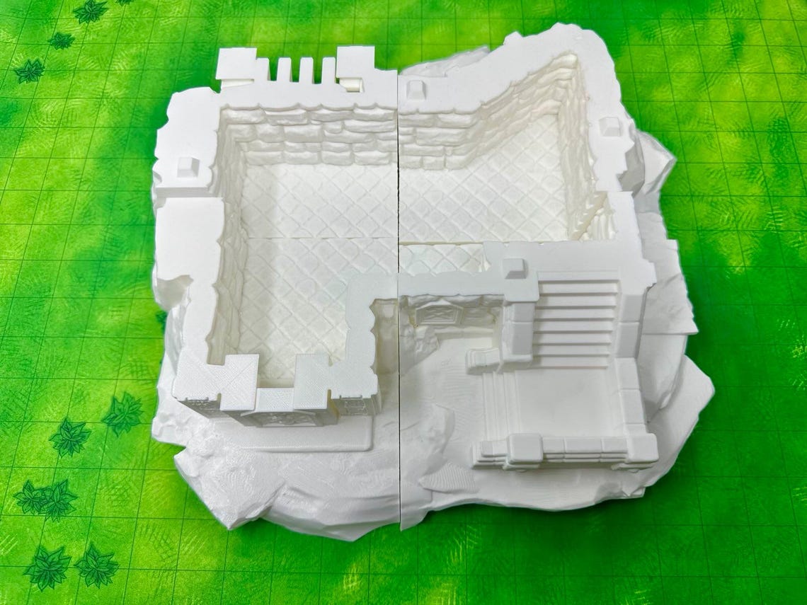 Dnd Dwarven Mountain Home 1 Dwarf Mountain City Architecture Tabletop ...