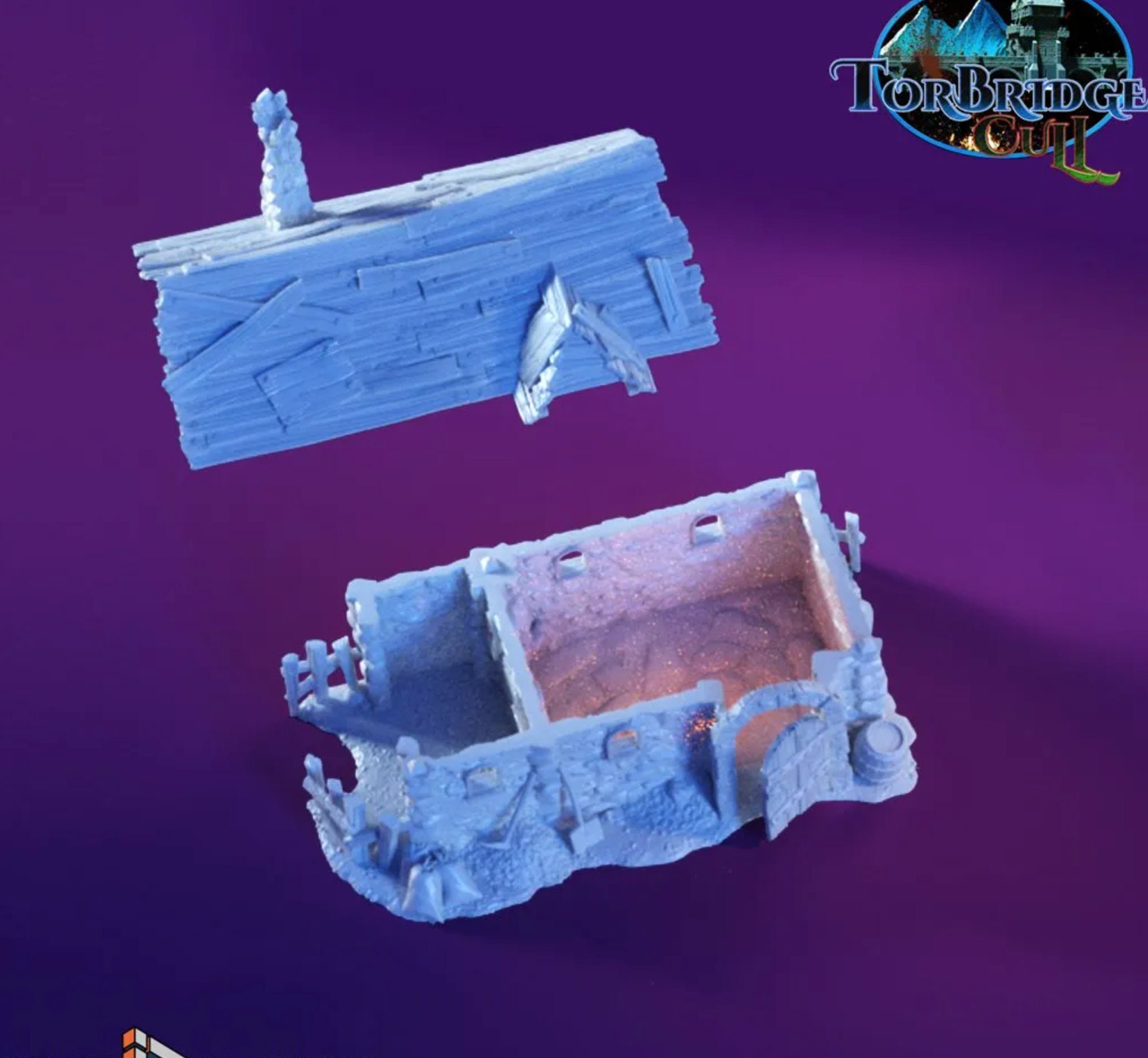 Dnd Slum Shack Version A Village Shack Medieval Beggar's Hut Tabletop ...