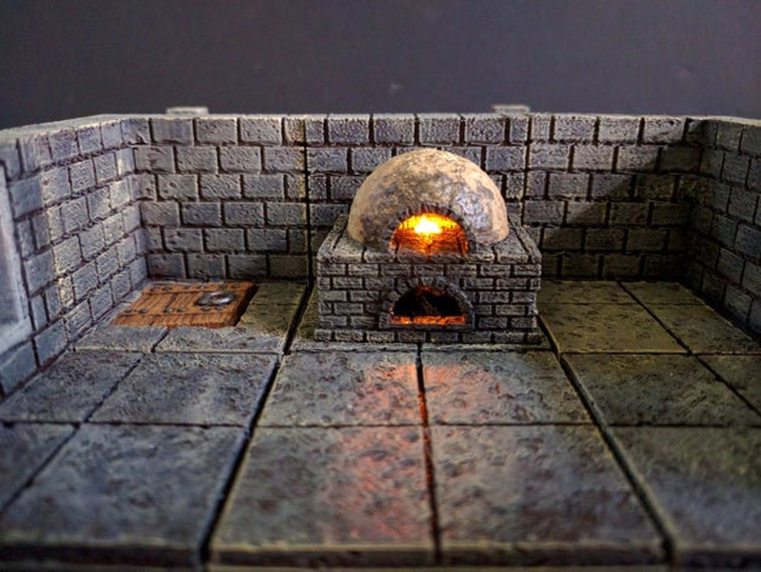 Dnd Bread Oven Openforge Tabletop Scatter Terrain Majestic | Miniatures ...