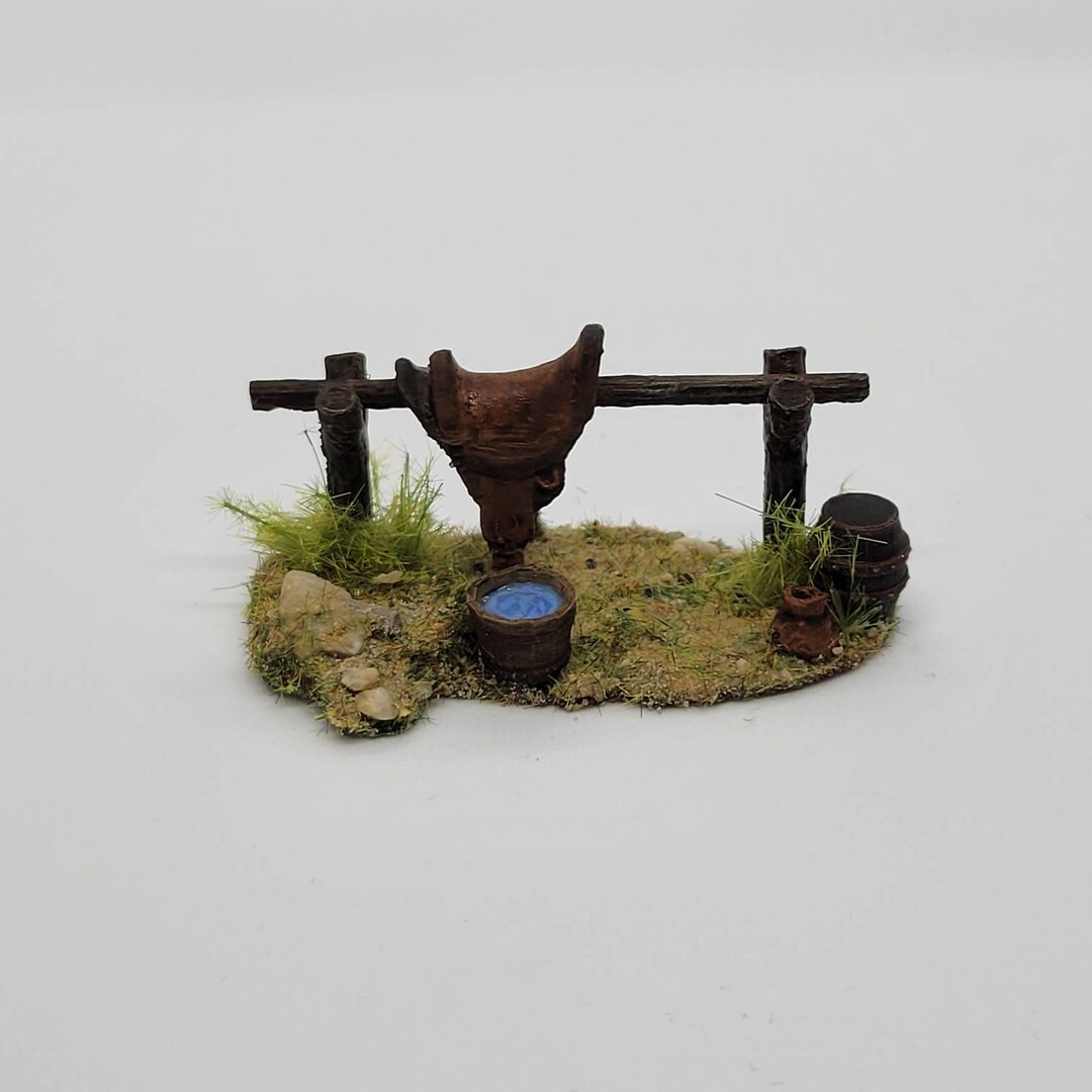 Dnd Horse Tether Hitching Saddle Post Rail Stable Camp Campsite Western ...