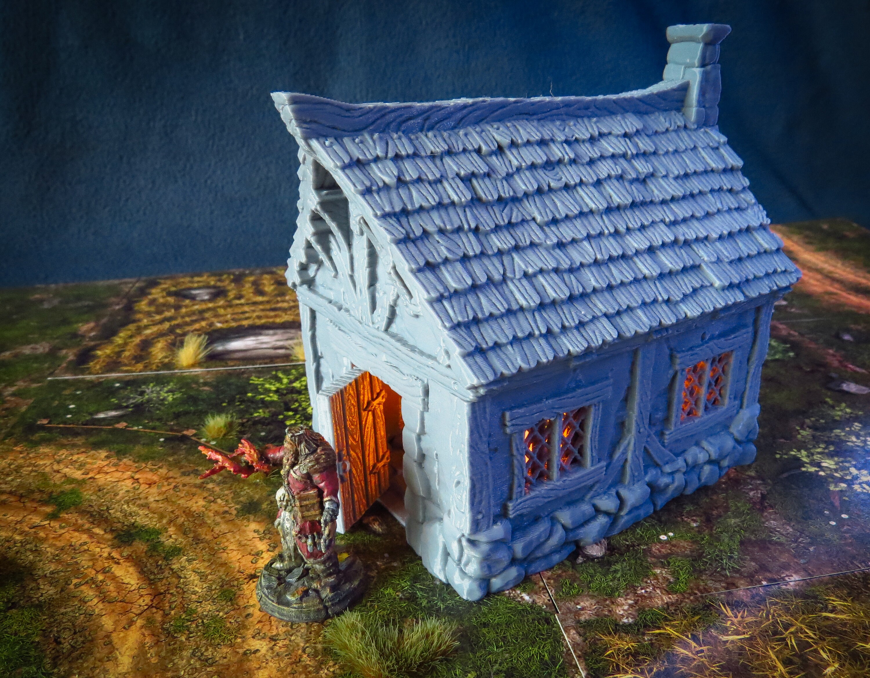 Dnd Small Cottage From City of Tarok Terrain Wargaming Games RPG D&D ...