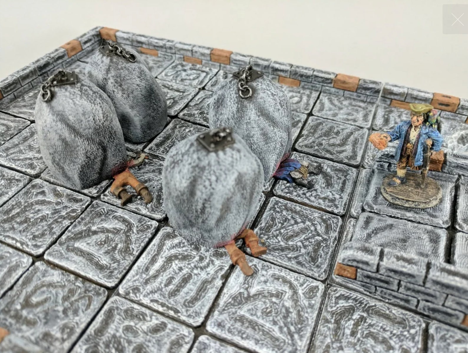 Dnd Falling Rock Traps 28mm Miniature Tabletop Terrain - Etsy