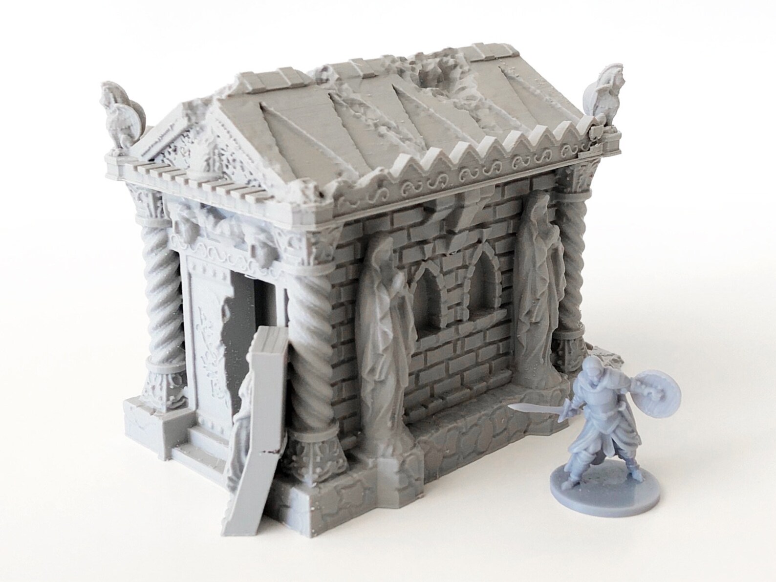 Dnd Tomb Entrance Mausoleum Cemetery Graveyard Burial Grounds - 28mm ...