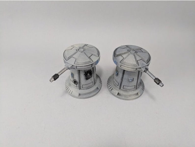 Dnd Sci-fi Anti-speeder Turret- Star Wars Legion 28mm Tabletop Scatter ...