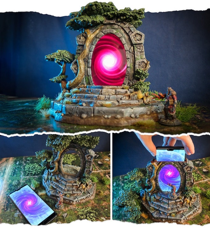Dnd Animated Magic Portal Enchanted Glen Insert PHONE FOUR Video ...