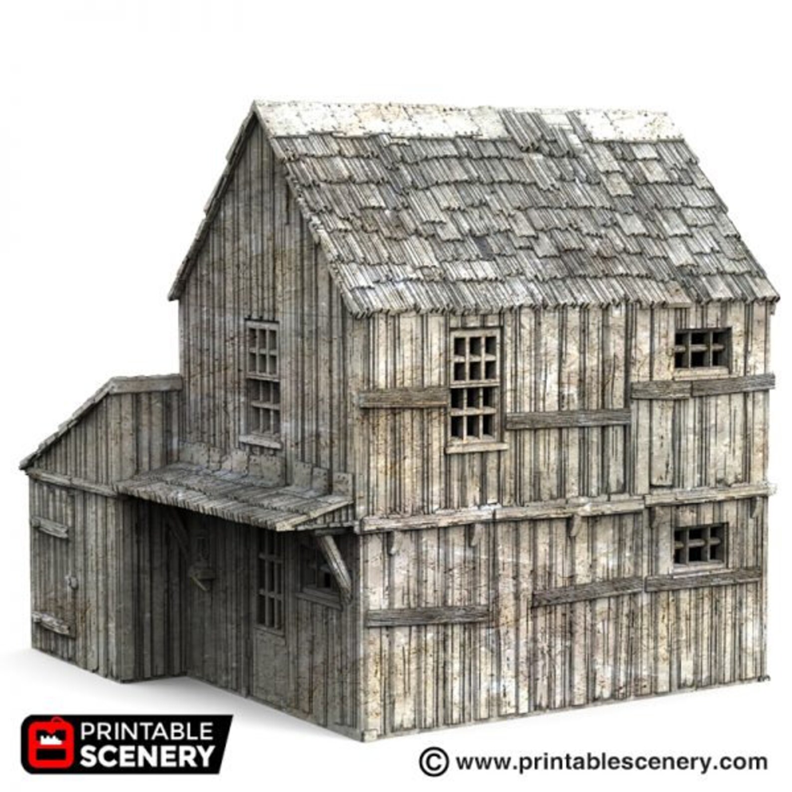 Dnd Miner's Shack Wild West Scatter Terrain Tabletop RPG Dungeons and ...