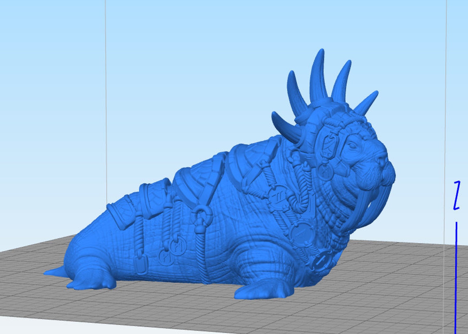 Dnd Walrus God Animal Dieties Nordic Marine Life Arctic Ice - Etsy