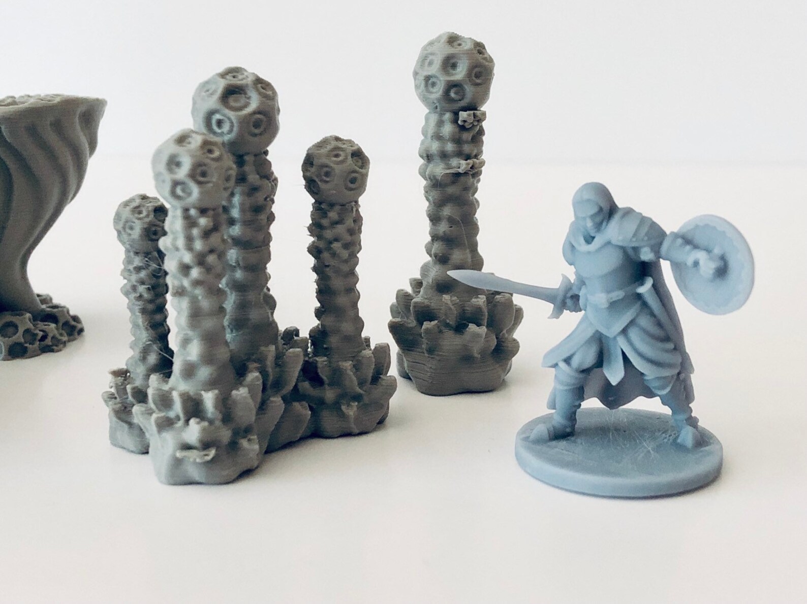 Dnd Sci-fi Alien Planet Flora Plants Star Wars Legion 28mm Tabletop ...