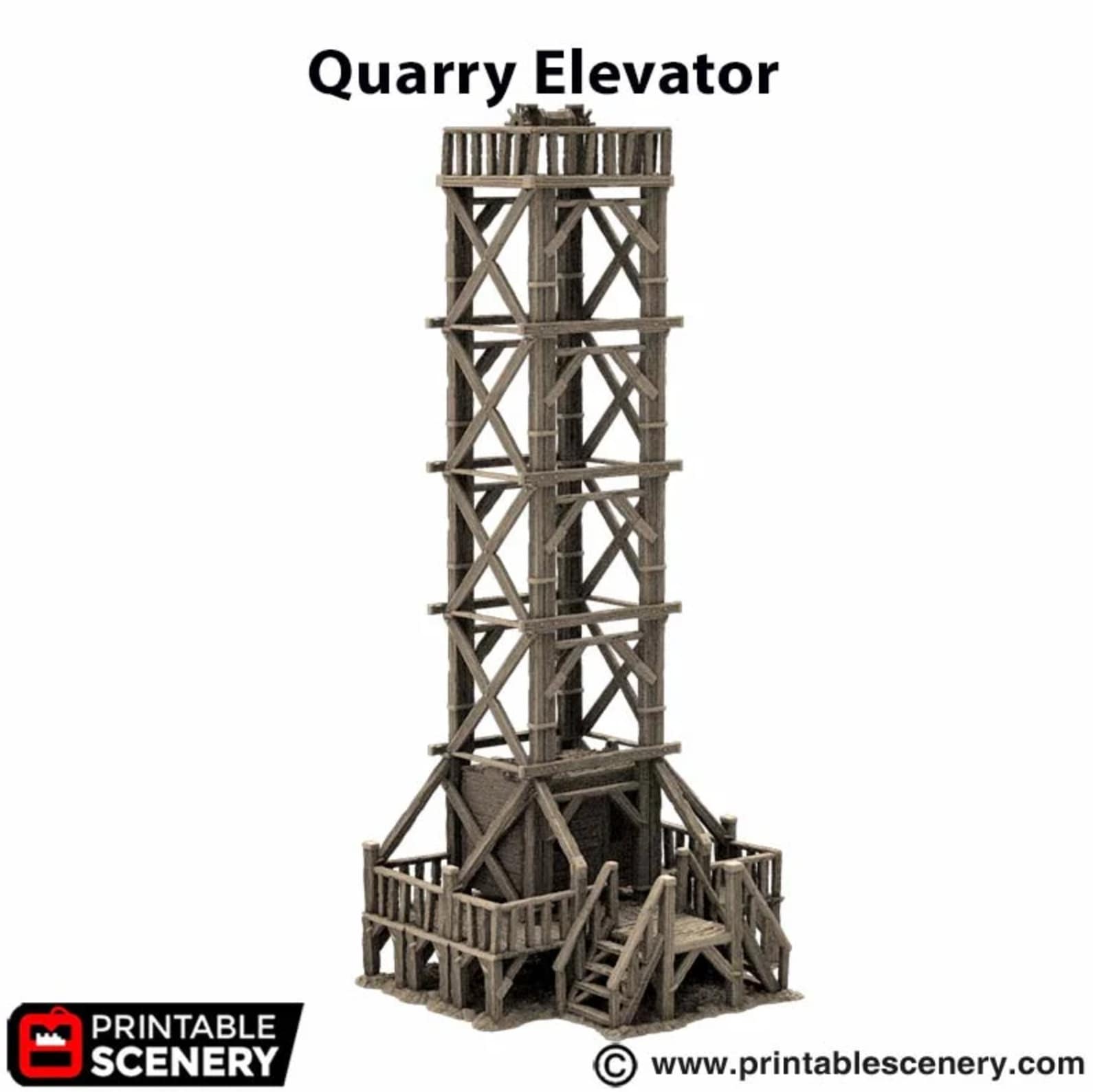 Dnd Quarry Elevator for Stone Mason Castle Walls Medieval - Etsy