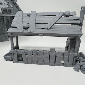 Dnd Cooking Shed for Gypsy or Soldier Encampment Medieval Tabletop ...