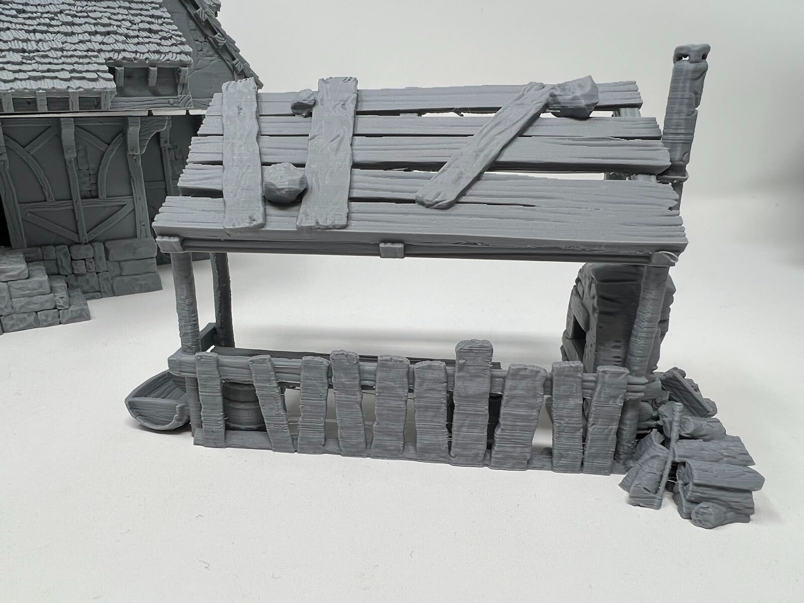 Dnd Cooking Shed for Gypsy or Soldier Encampment Medieval Tabletop ...
